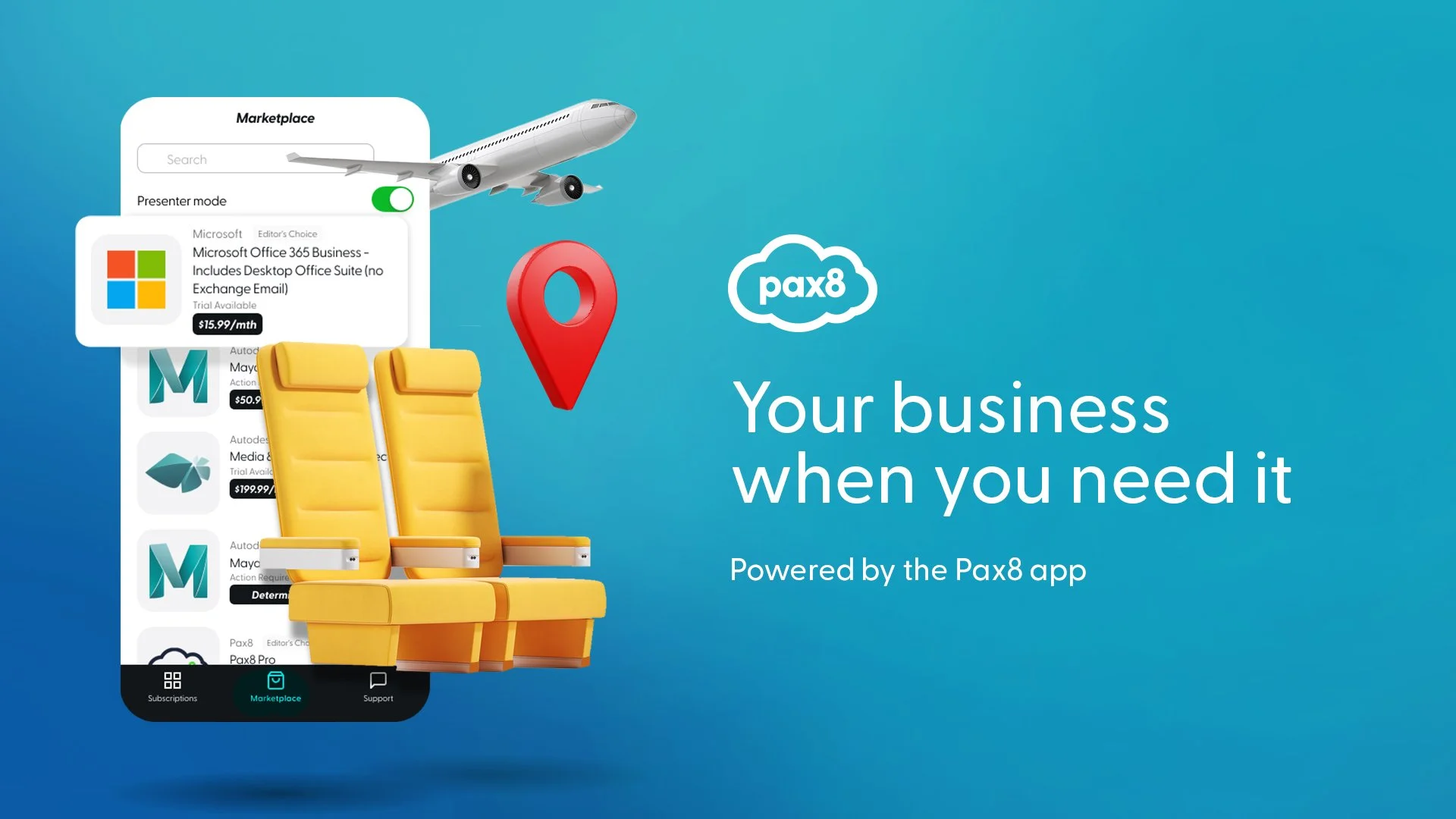 Pax8 Mobile App Launch Campaign — Jessica Bell