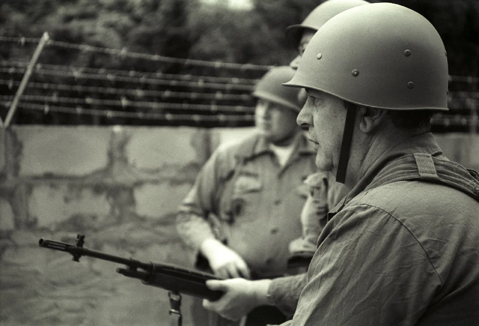 The Death of Peter Fechter — Studio of S Mark Gubb