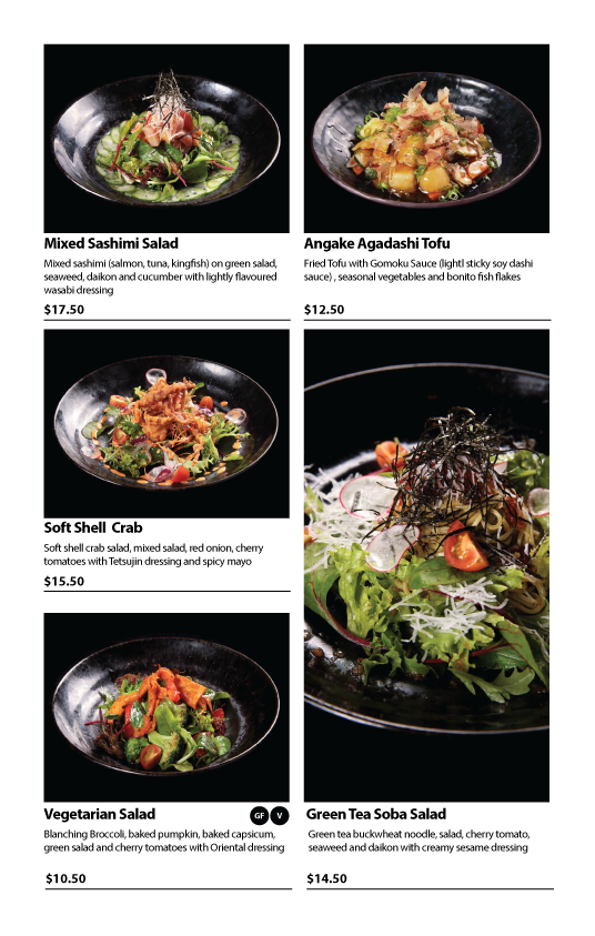 Menu — Tetsujin