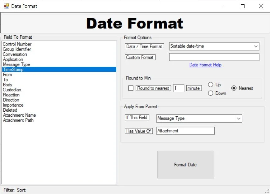 Message Crawler - Data Tools — HashtagLegal