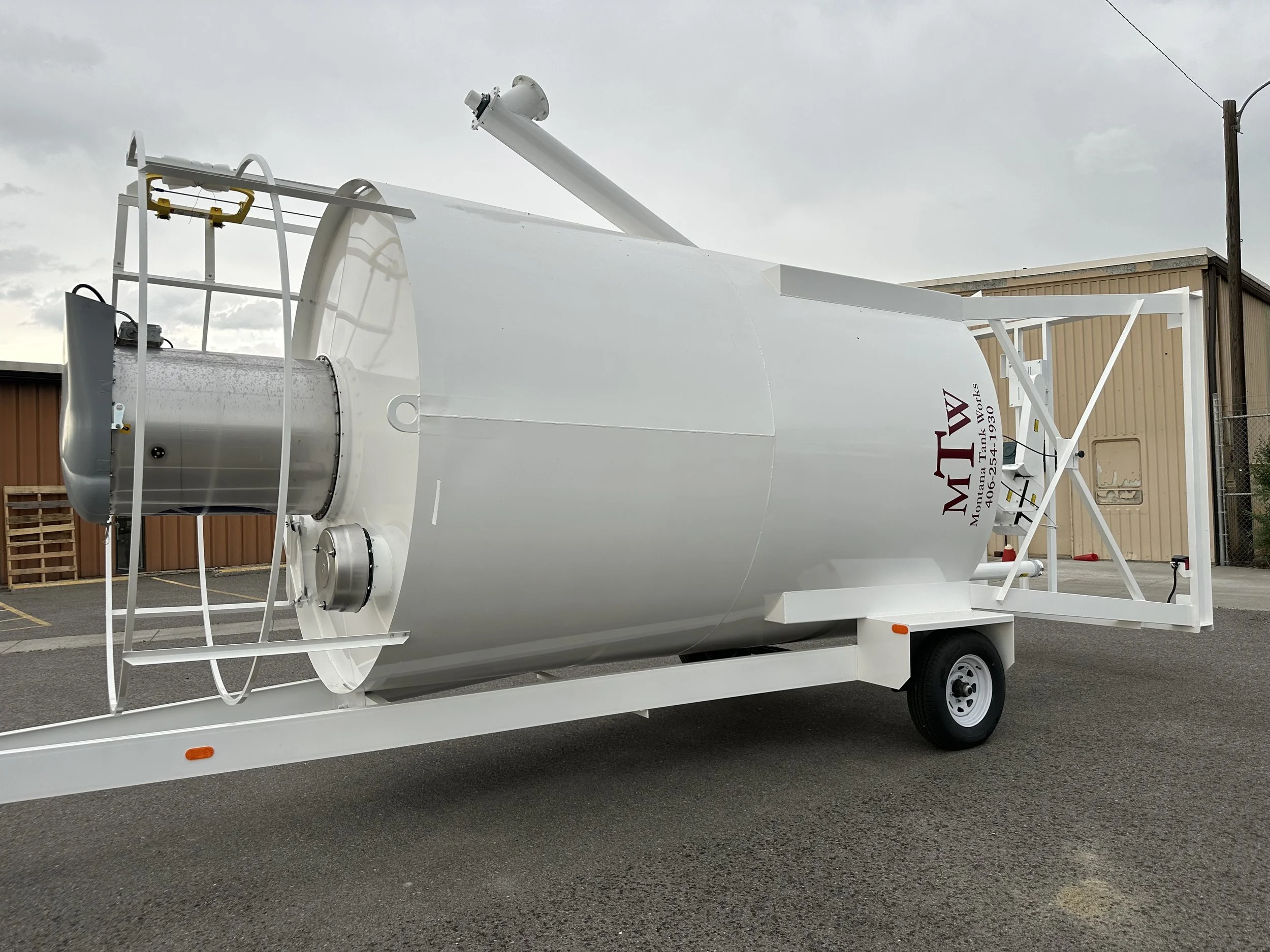 Tip-Up Portable Silo Company | Montana Tank Works