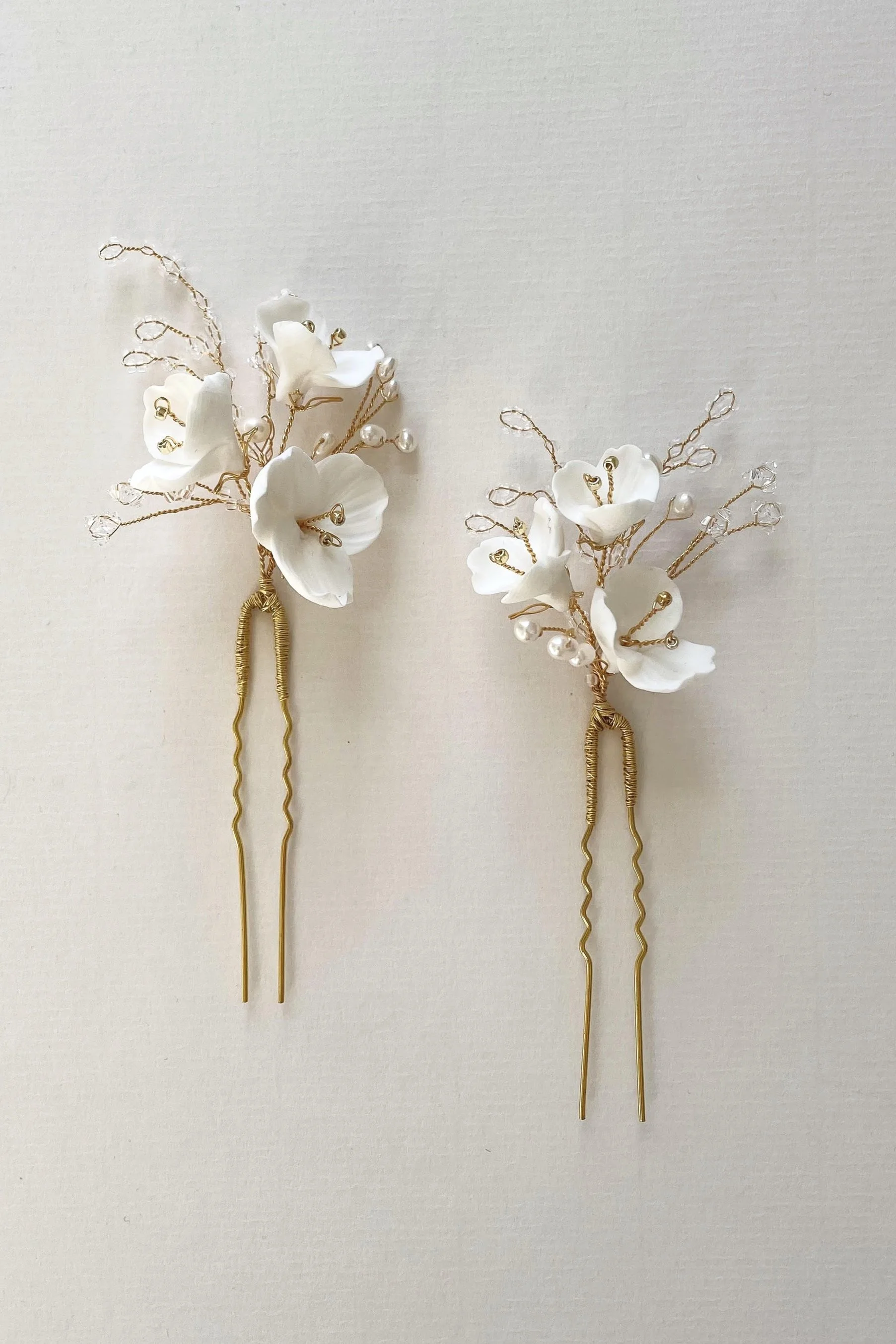 Emma wedding hair pins — Eden b. Studio