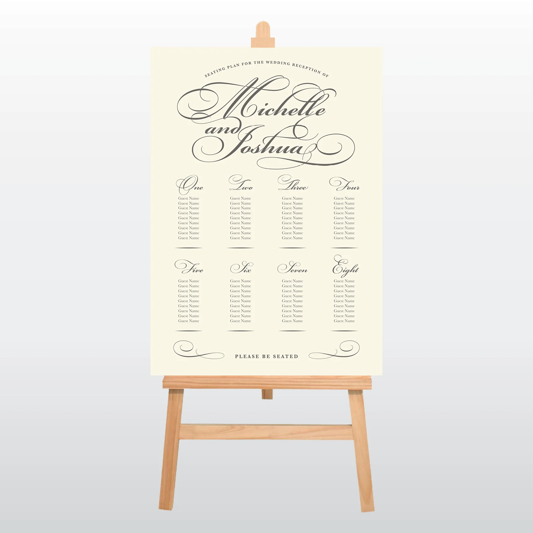 Wedding Table Plan Designs | Lovestruck Stationery