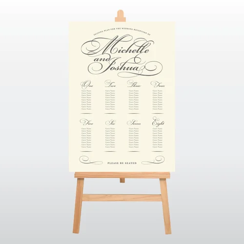 Wedding Table Plan Designs | Lovestruck Stationery