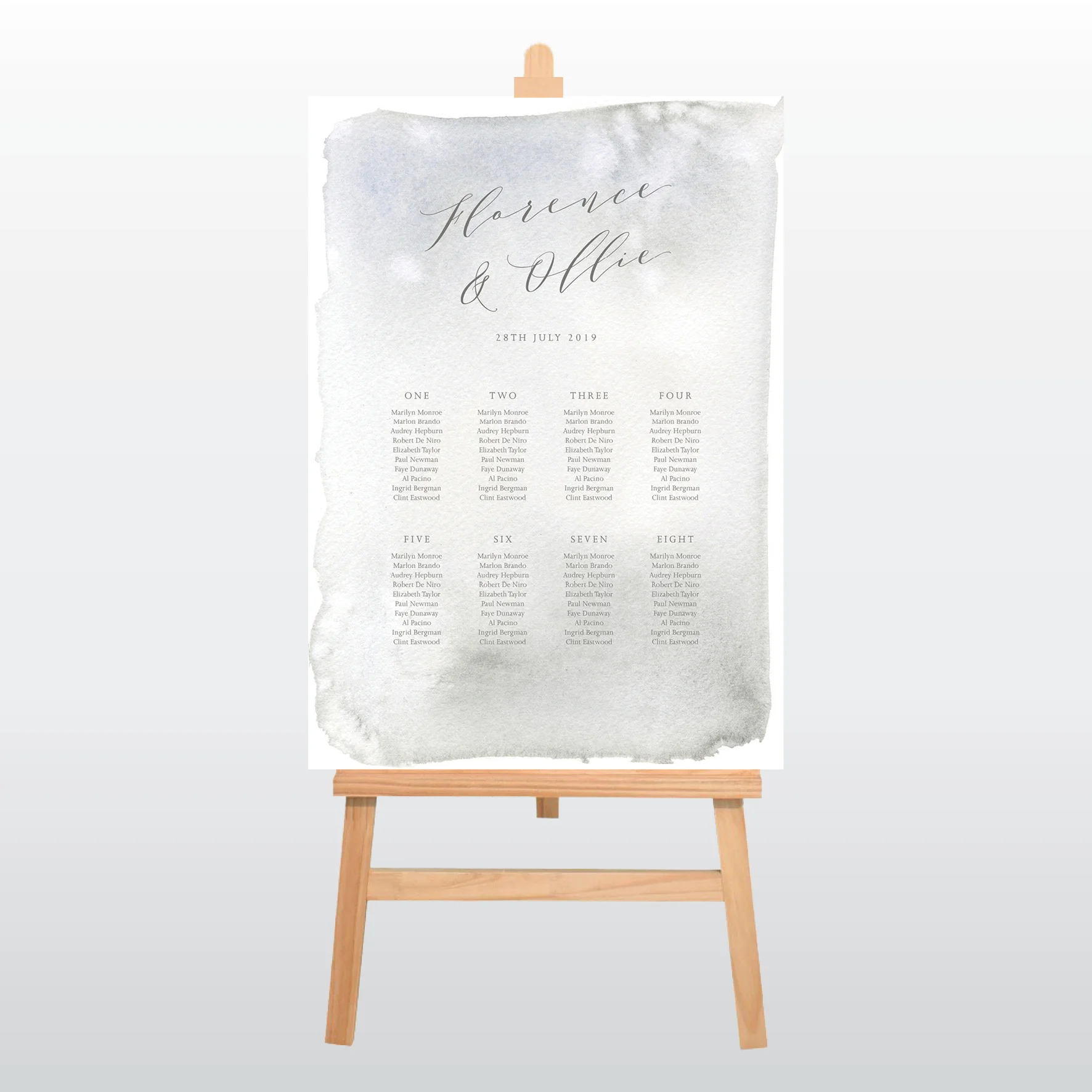 Wedding Table Plan Designs | Lovestruck Stationery