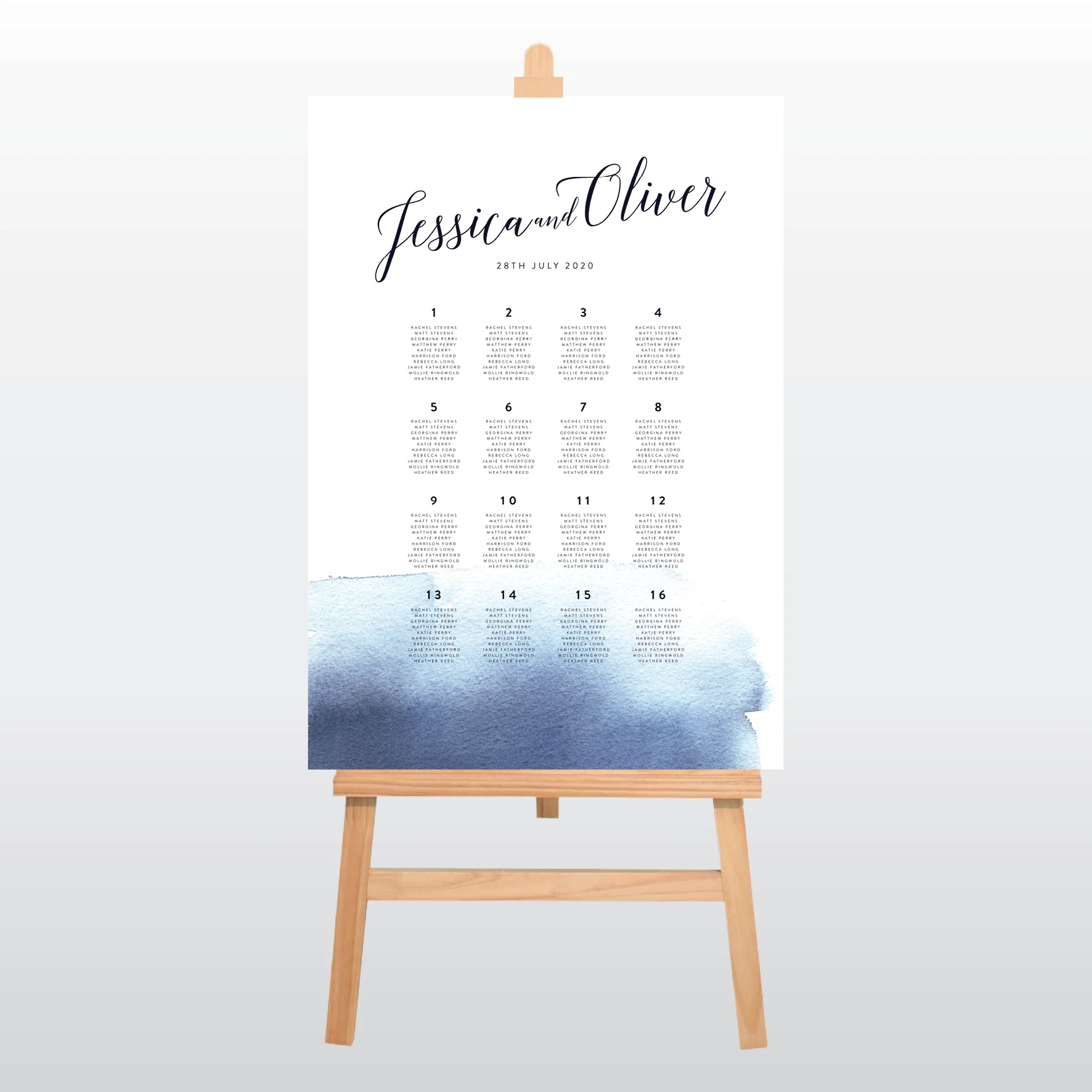 Table Plans — Lovestruck Stationery