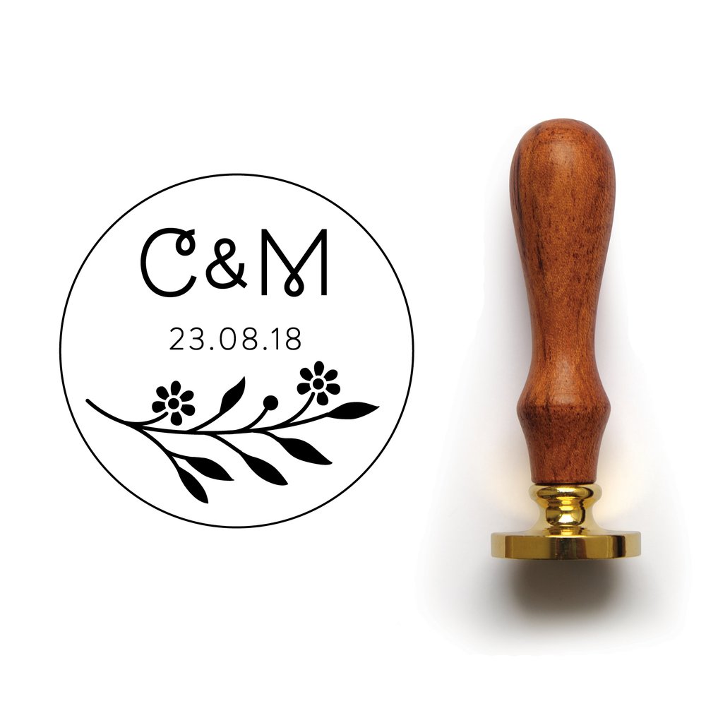 Wedding Brass Stamps | Lovestruck Stationery