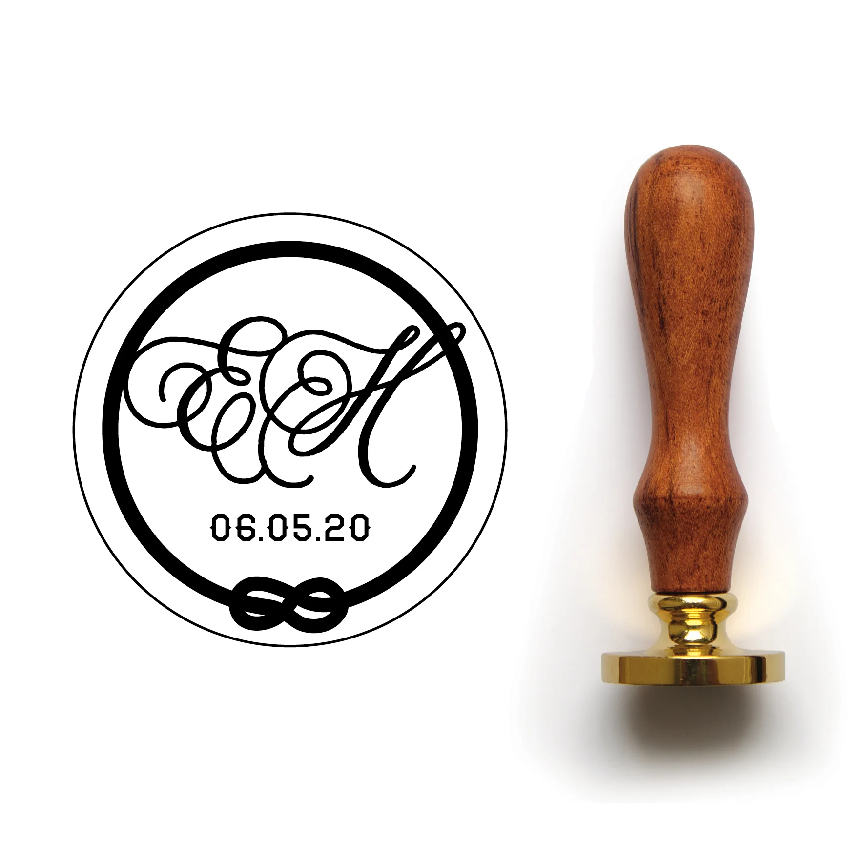Brass Stamps — Lovestruck Stationery