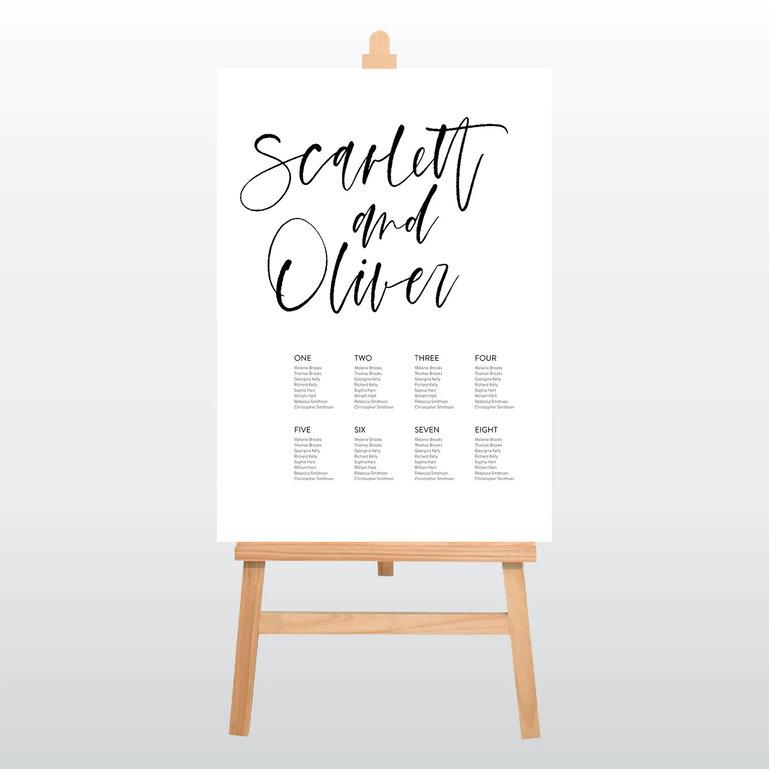Wedding Table Plan Designs | Lovestruck Stationery