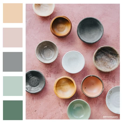 Earth Tones Pottery Color Palette — Free Theory