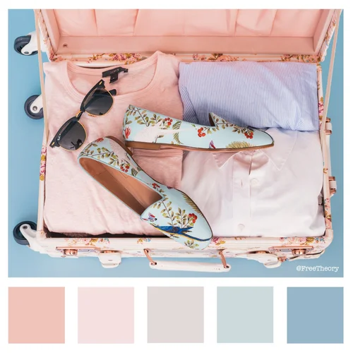 Packed for Vacation Color Palette (Copy) — Free Theory