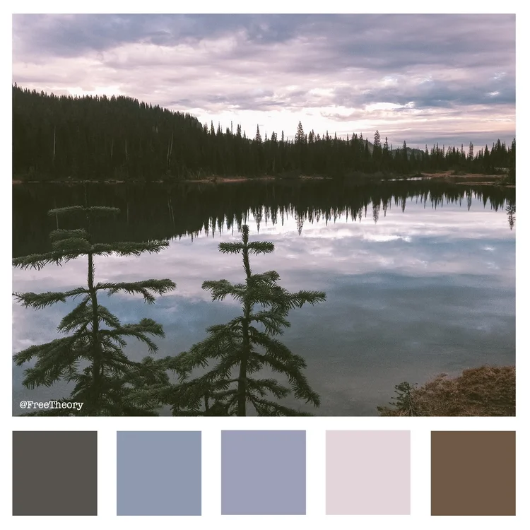 Lake View Color Palette — Free Theory