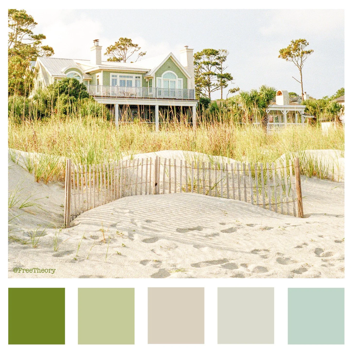 Hilton Head Island South Carolina Color Palette — Free Theory