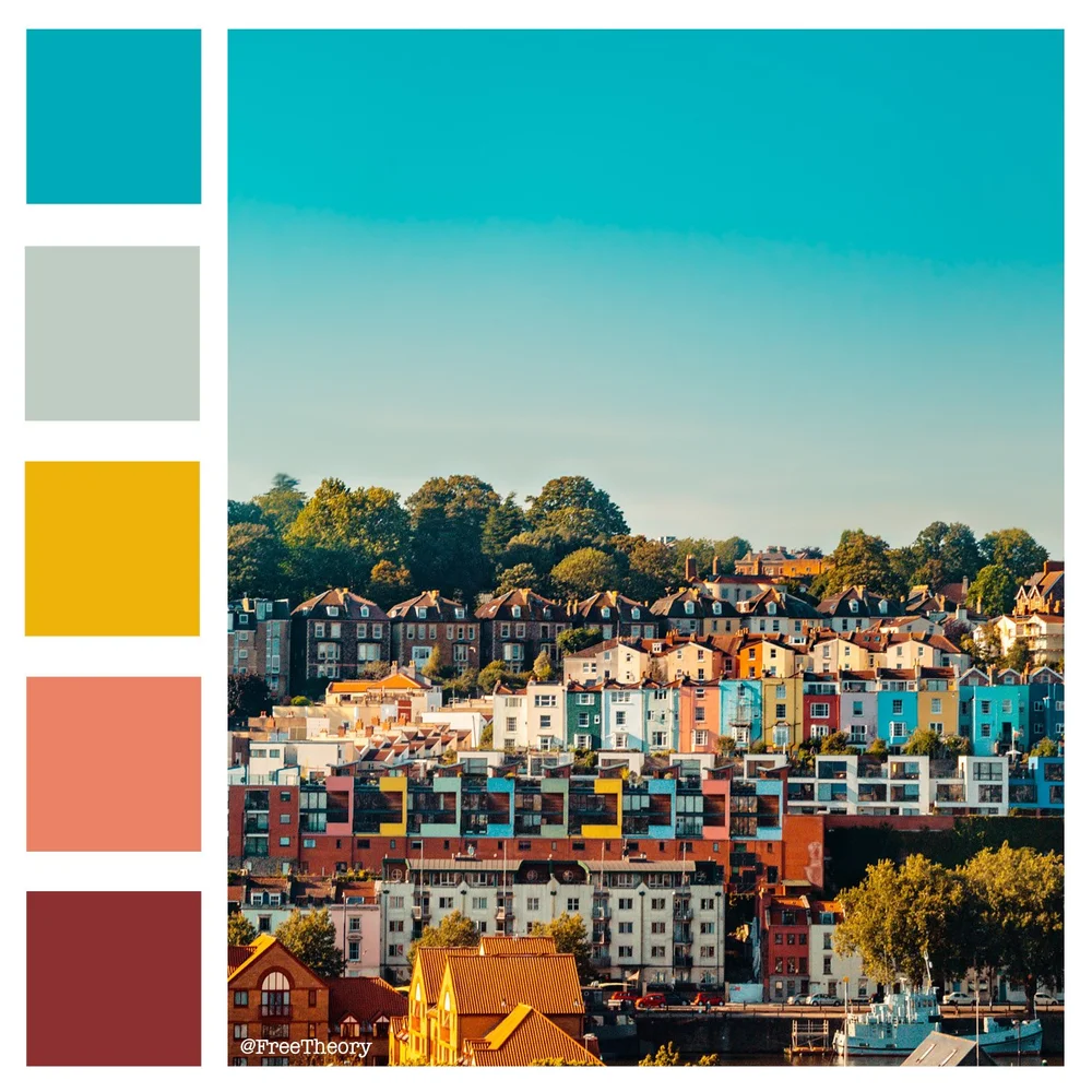 Hotwells Bristol England Color Palette — Free Theory