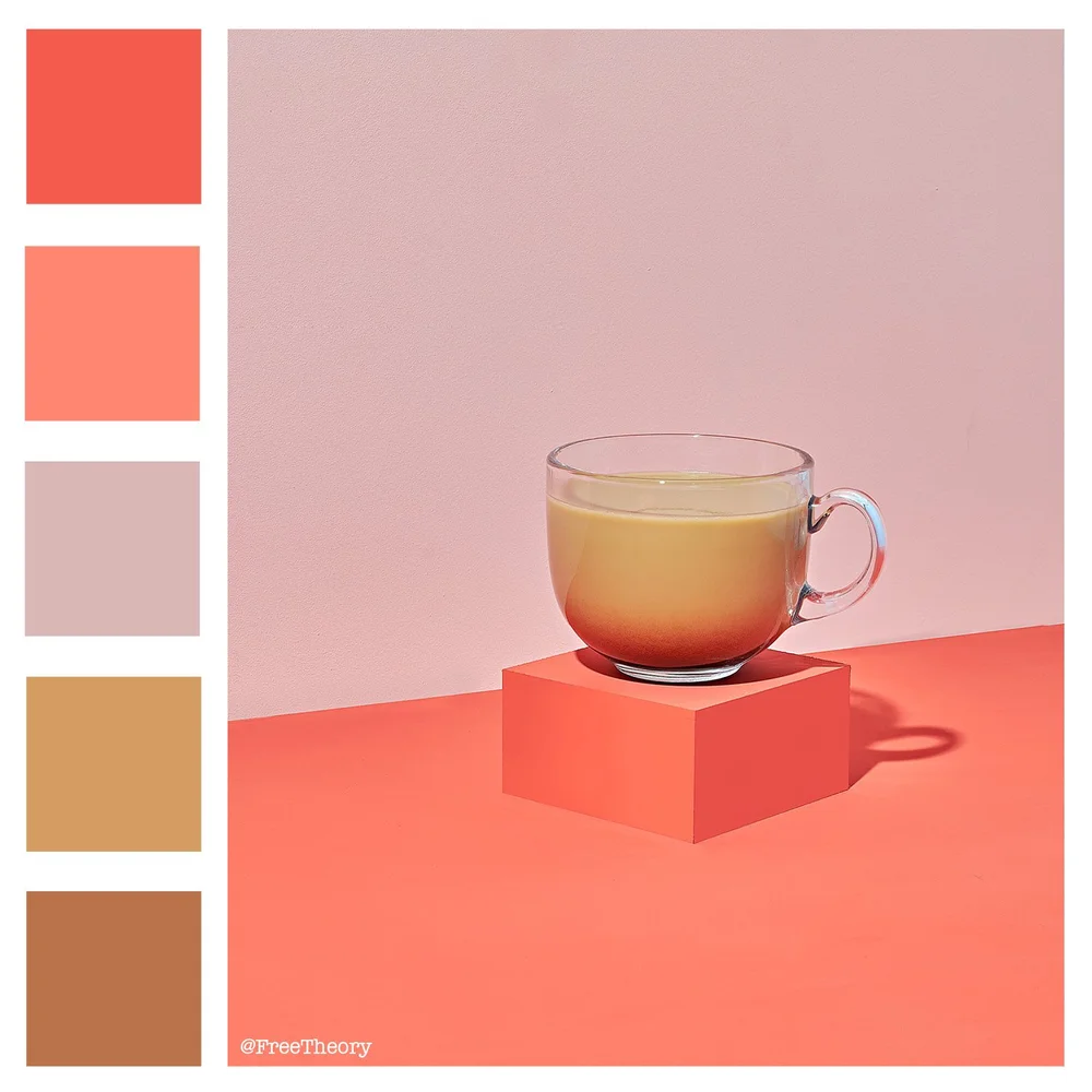 Warm Latte Color Palette — Free Theory