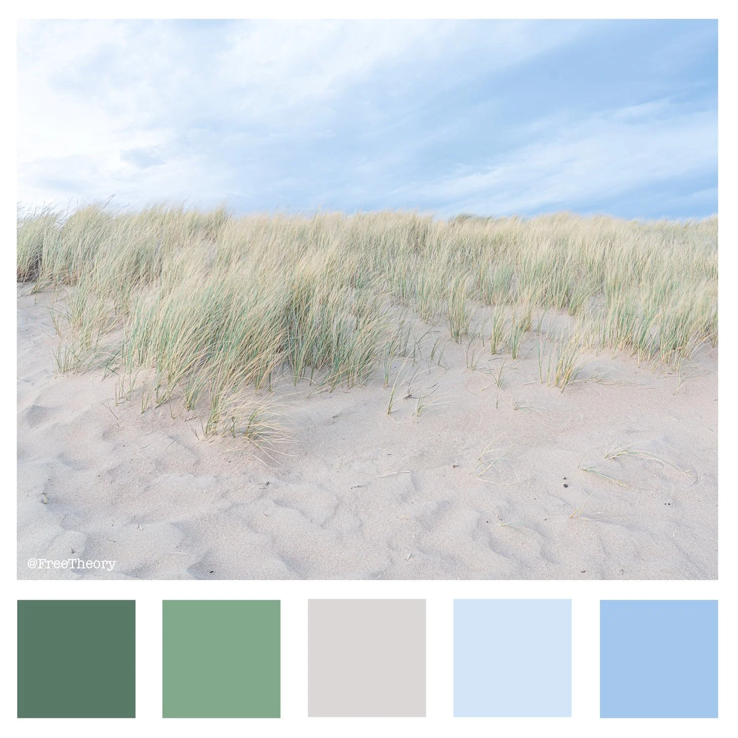 Sand Dunes Color Palette — Free Theory
