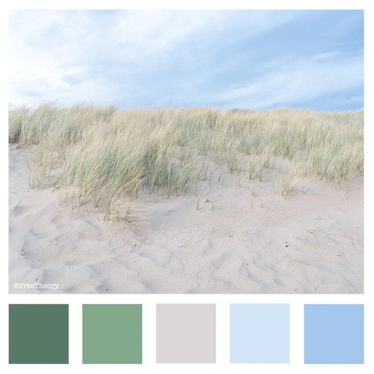 Sand Dunes Color Palette — Free Theory