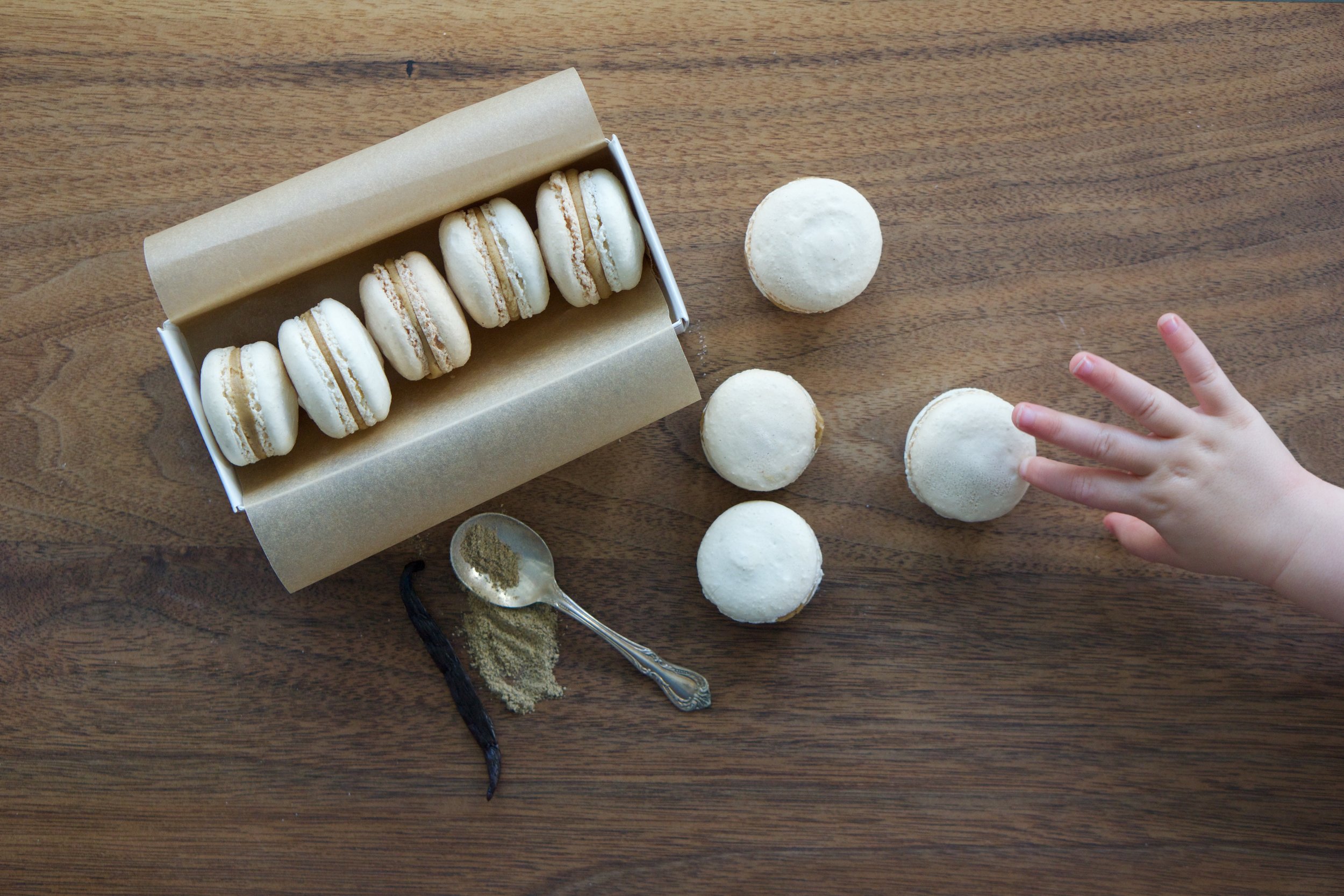 Turkish Coffee Macarons — Food Between Friends