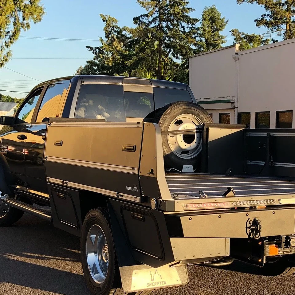 Custom Truck Beds | SherpTek — SherpTek Custom Gear Hauling Solutions ...