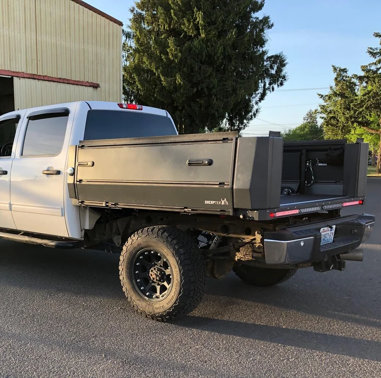 Adaptable, customizable modular truck bed system — SherpTek Custom Gear ...