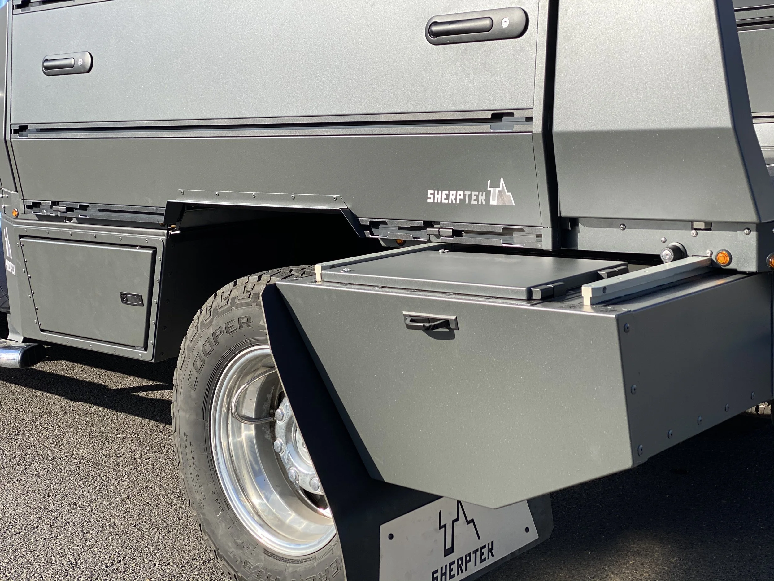 Northstar truck campers on SherpTek flatbed system — SherpTek Custom ...