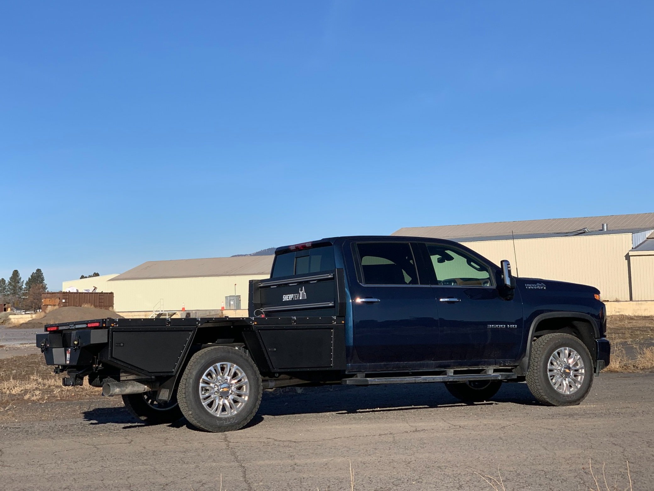 SherpTek Modular Truck Bed And Flatbed Systems On Long Bed 8 foot