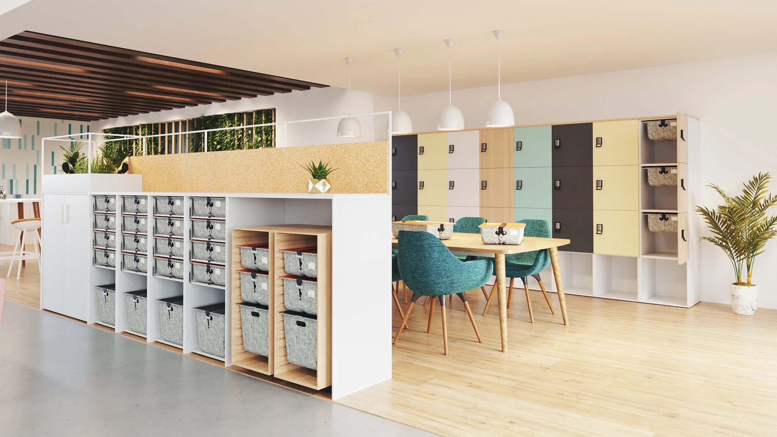 Slyde Modern lockers - office lockers | Slyde Innovations