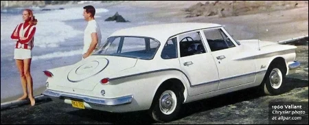 Tail Fins on a Budget: The 1960 Plymouth Valiant — The Makes That Didn ...