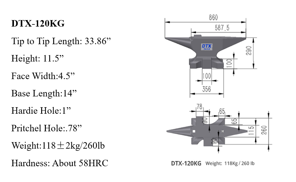DTX Anvils — Old World Anvils