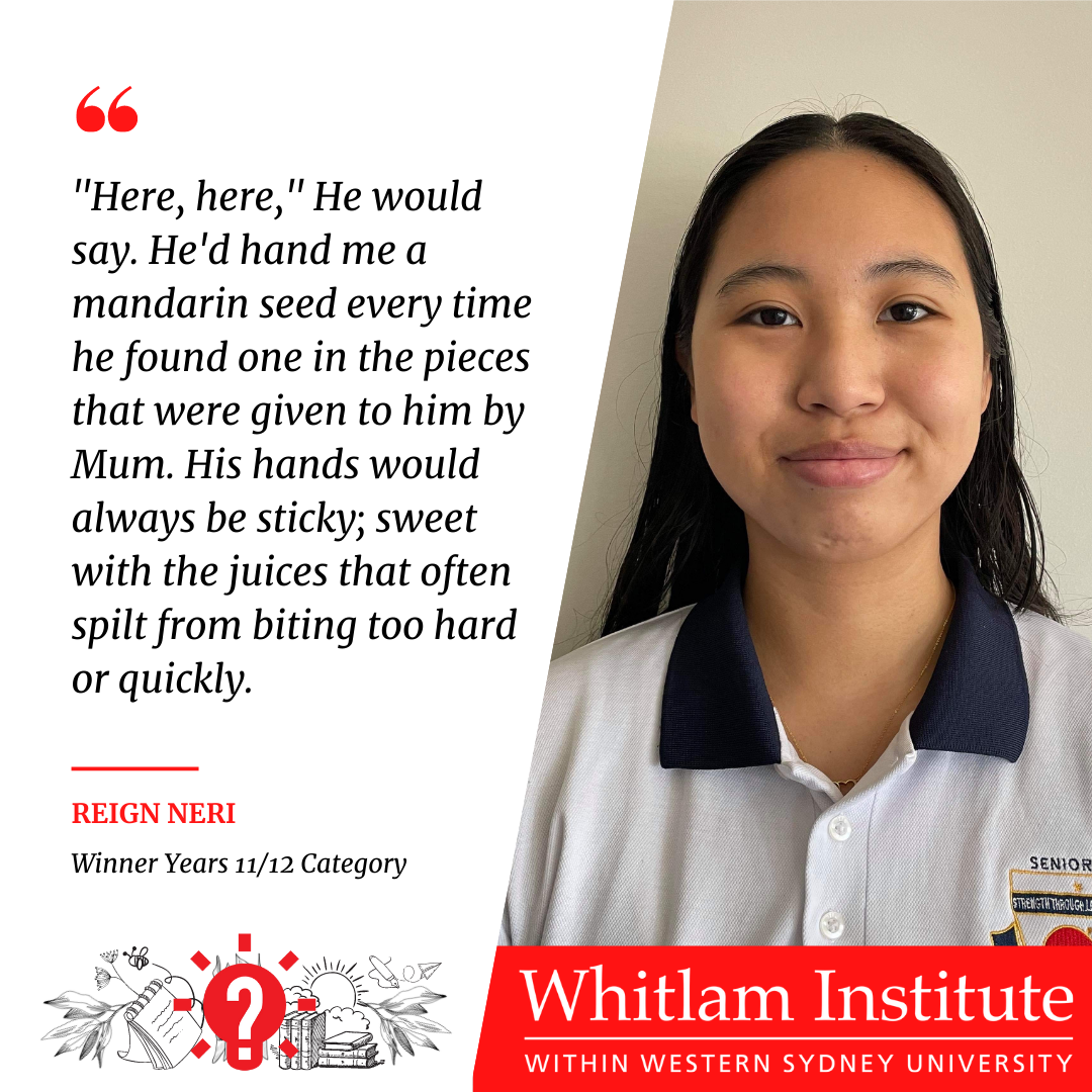 Whitlam Institute What Matters? Winners 2021