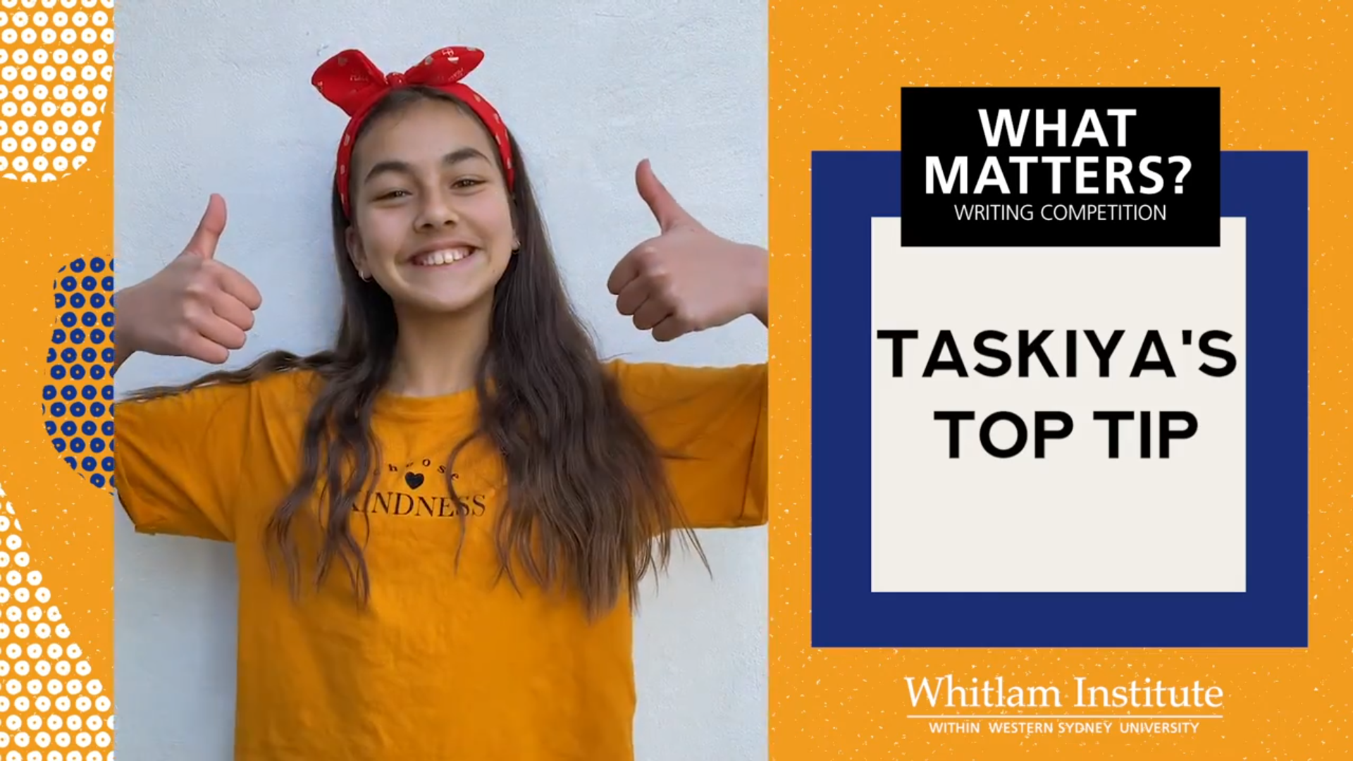Whitlam Institute What Matters