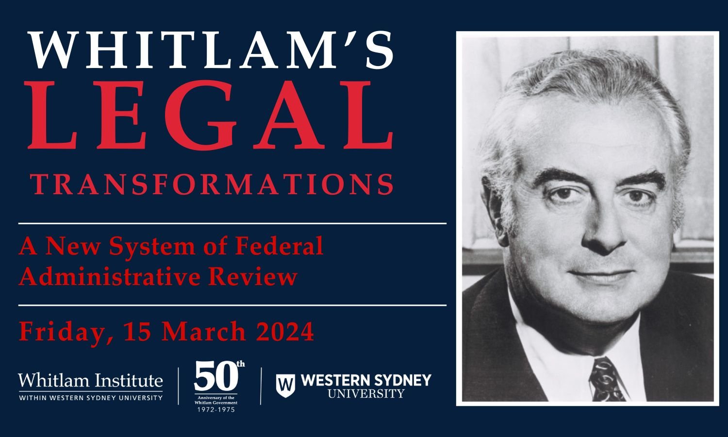 Whitlam Institute Events