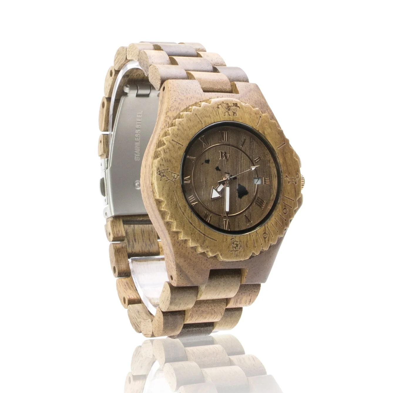 Shop Original Hawaiian Koa Wood Watches - Bean & Vanilla the Best Wood ...