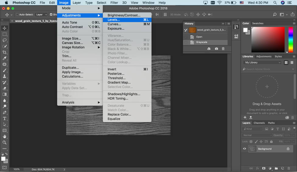 Turning Image into a Bitmap in Photoshop — VCUarts Qatar FabLab