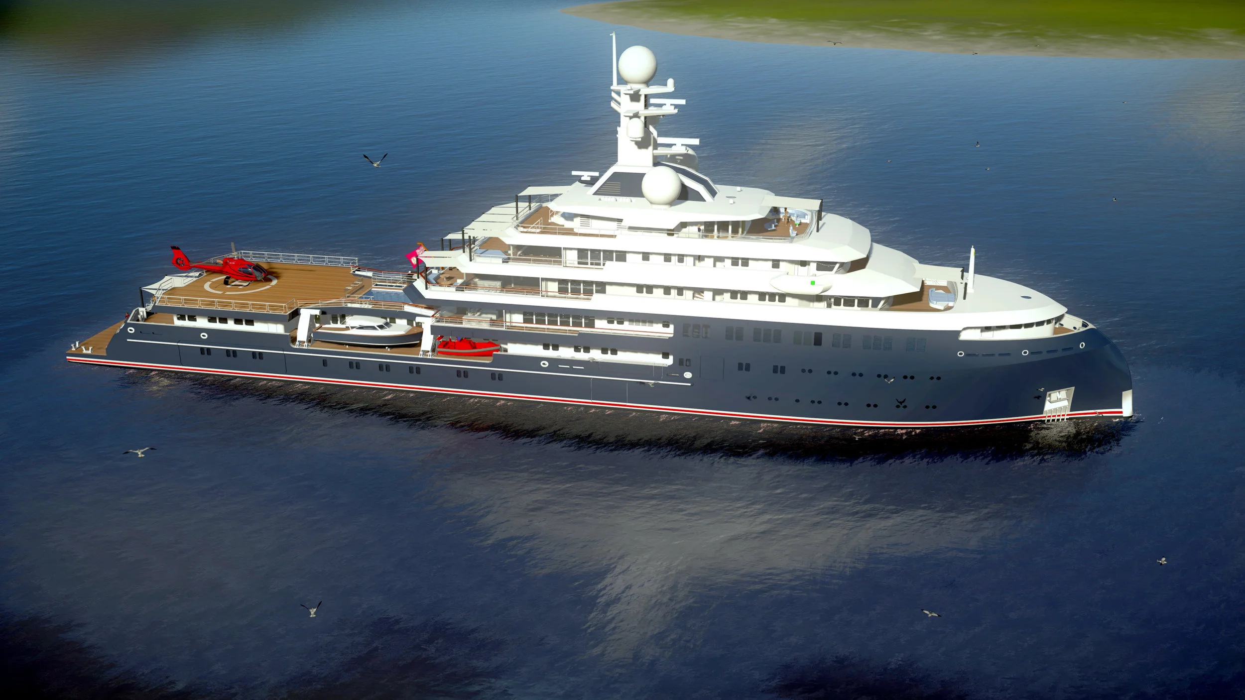 Explorer vessels — Salt Ship Design