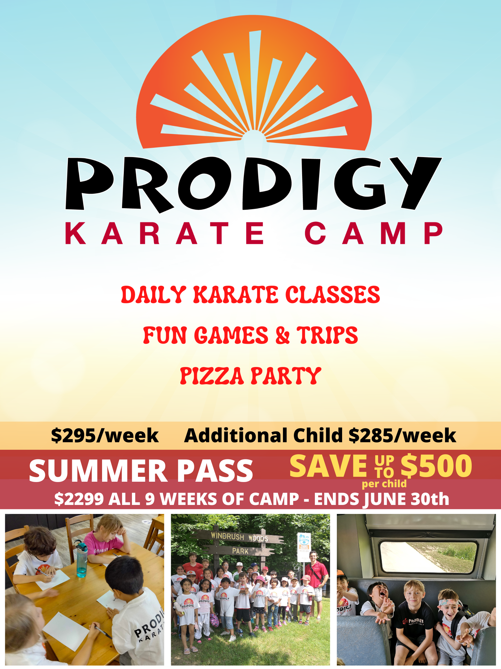 Summer Camps 2025 — Prodigy Martial Arts