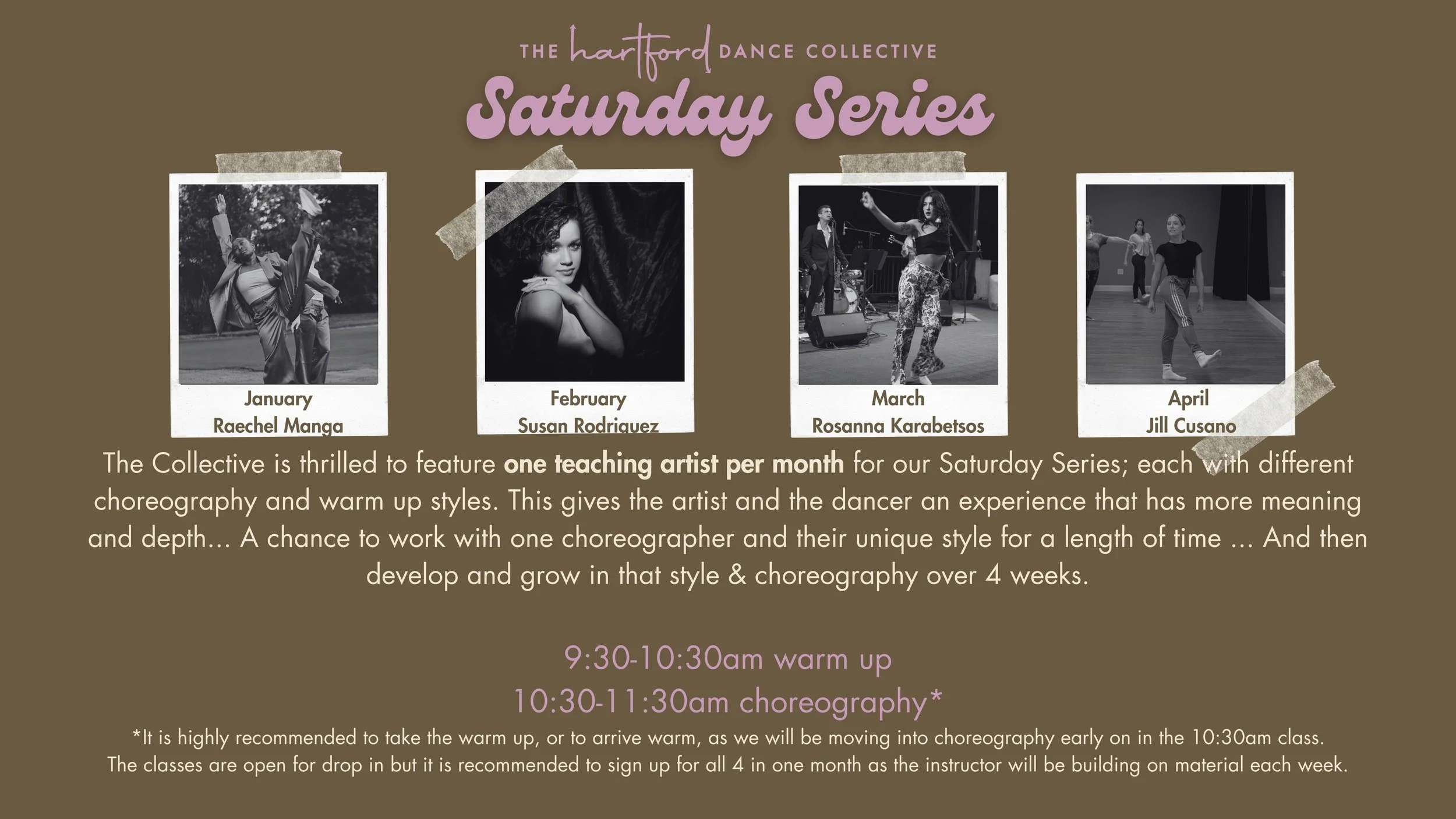 Sign Up: Class Series — The Hartford Dance Collective