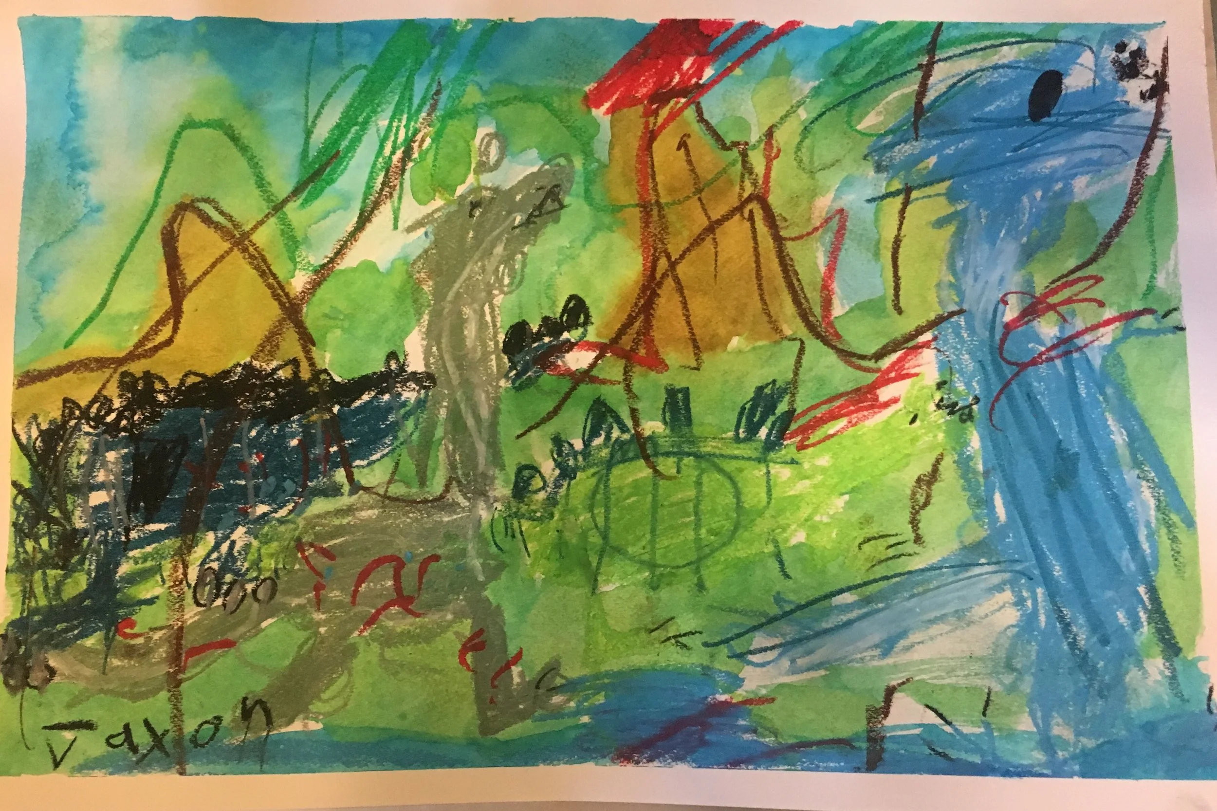 Hidden Talent Art — Jaxon's Pursuit of Knowledge