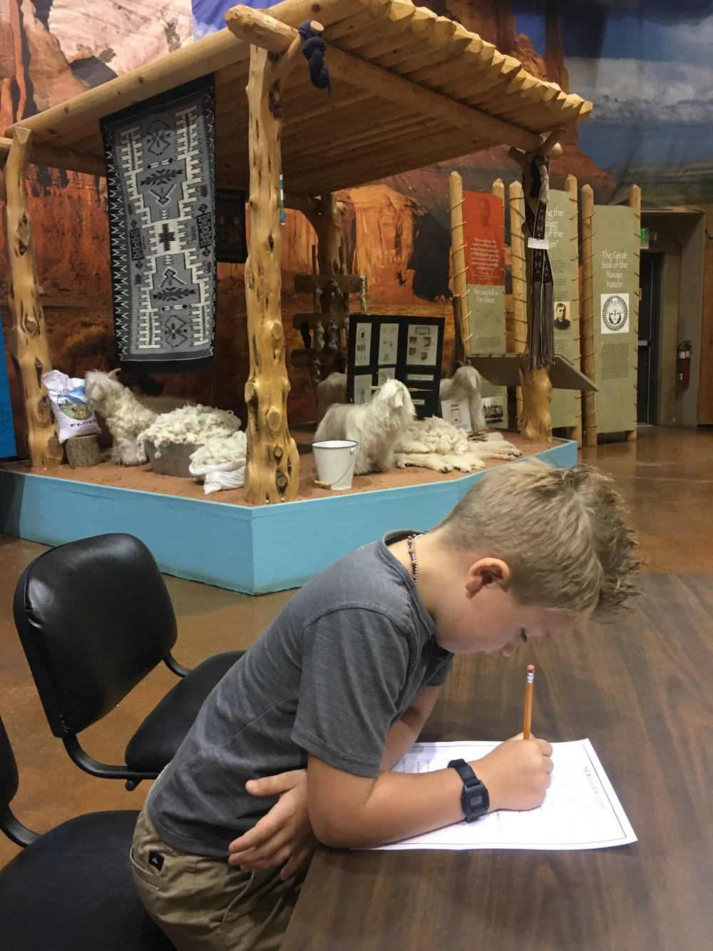 Navajo Interactive Museum — Jaxon's Pursuit of Knowledge