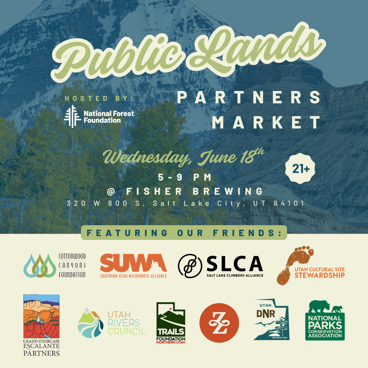 Public Lands Partners Market a Fisher Brewery: June 18, 2025 — Salt ...