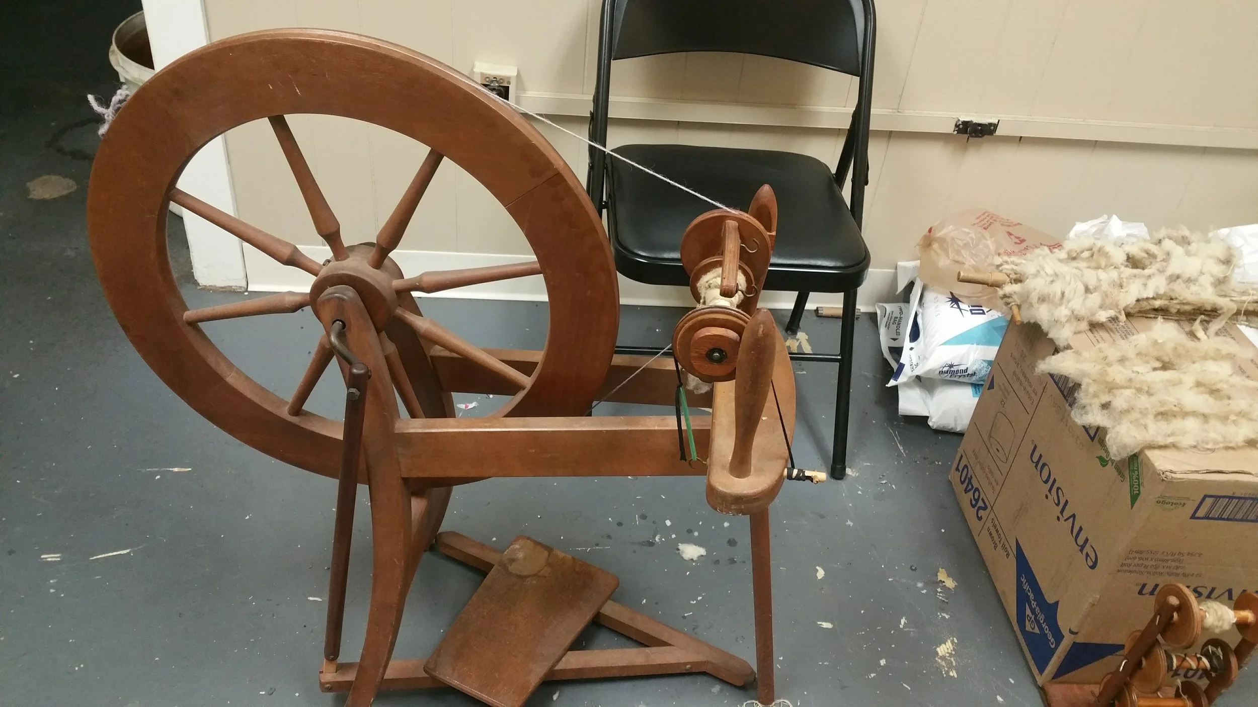 Spinning Wool into Yarn — Gifts from Goats