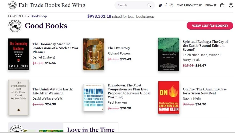 Fair Trade Books - Red Wing