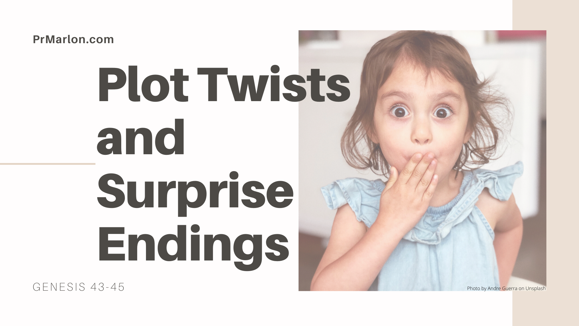 Plot Twists and Surprise Endings — Pr. Marlon's Blog
