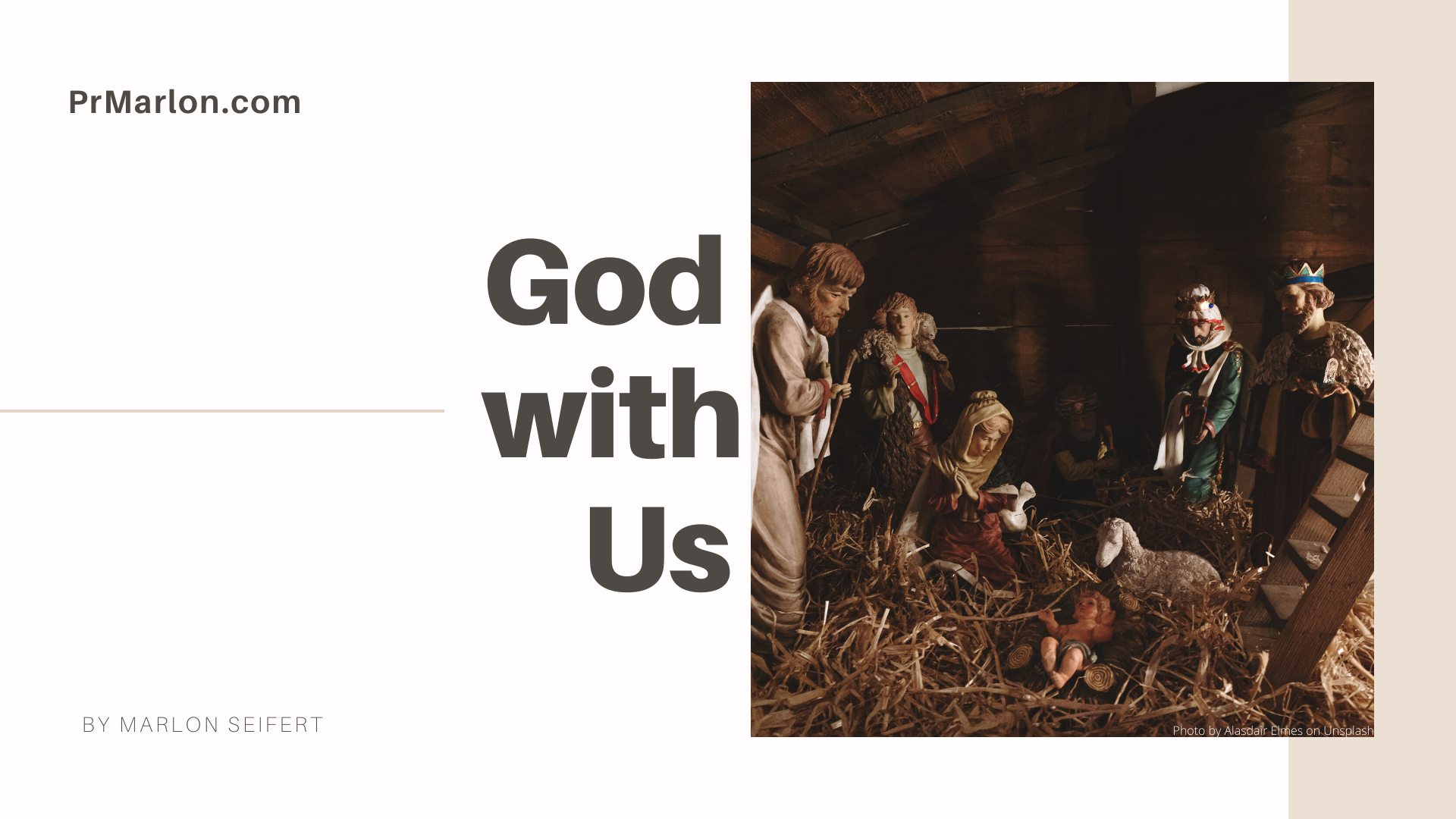 God With Us — Pr. Marlon's Blog