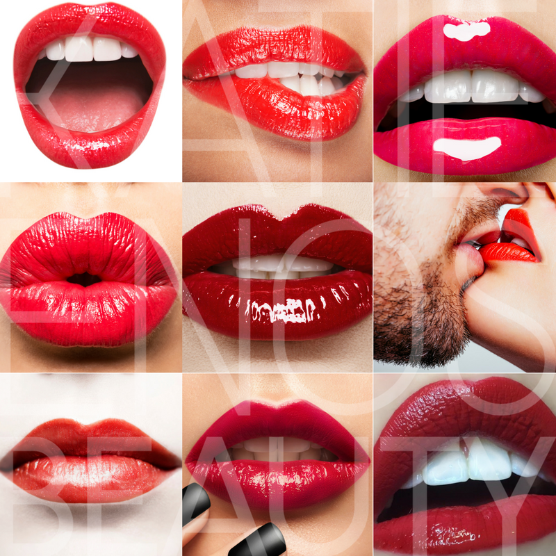 Classic Glam - Black Winged Liner and A Bold Red Lip — KATIE ENOS BEAUTY