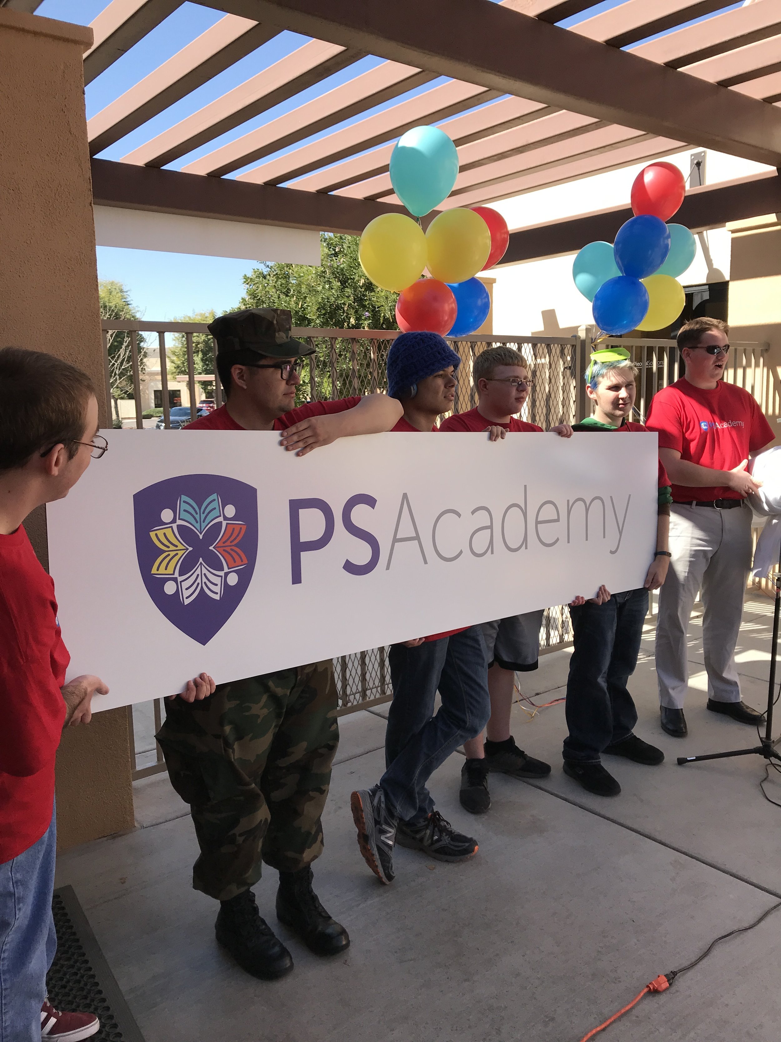 Students Celebrate Newly Named School - PS Academy and PS Elementary ...