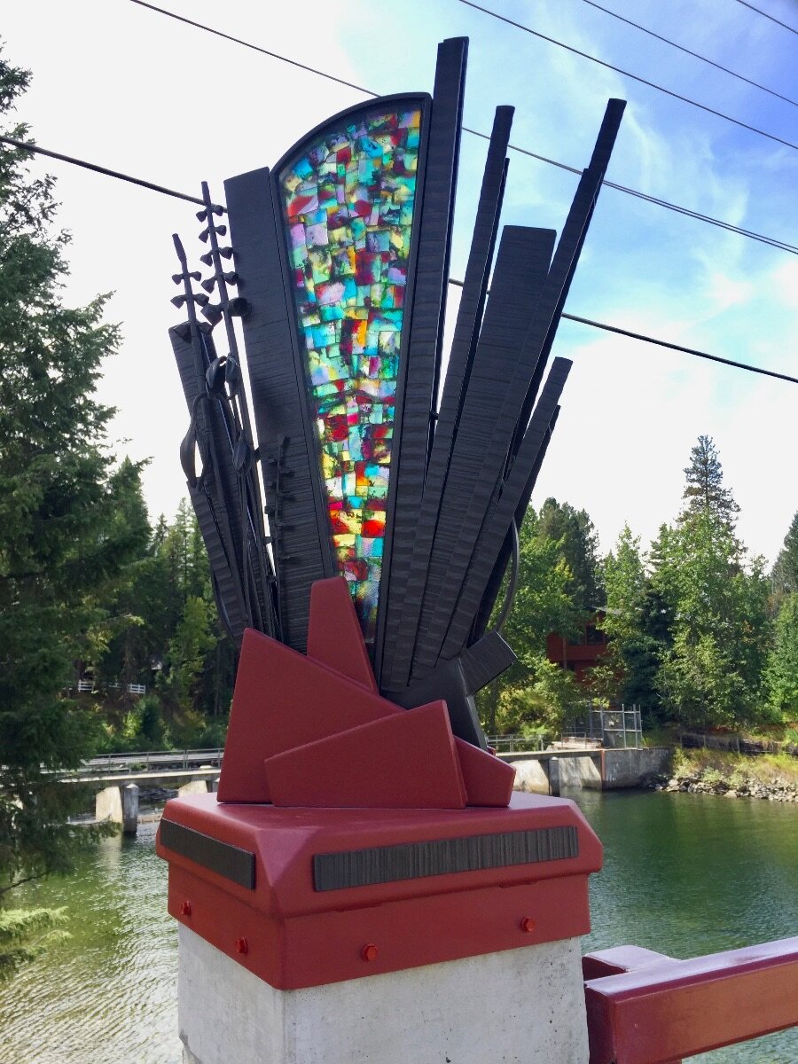 Recent Public Art Installation, Lardo Bridge, McCall, Idaho — Madacsi ...