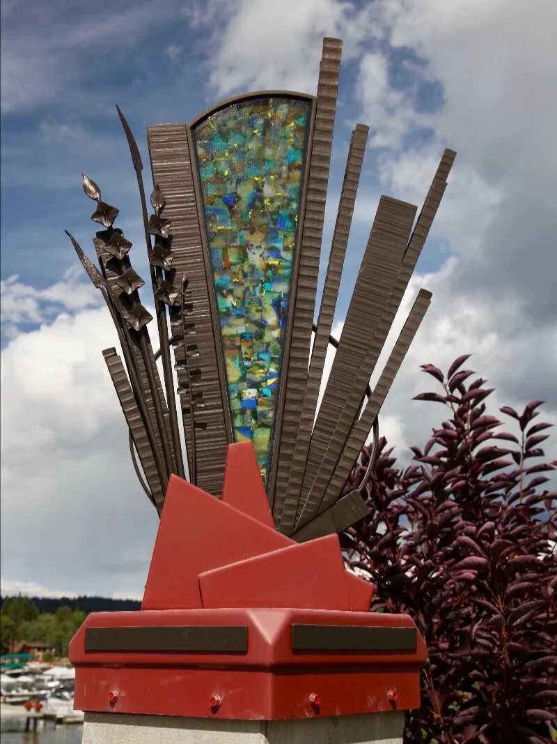 Recent Public Art Installation, Lardo Bridge, McCall, Idaho — Madacsi ...