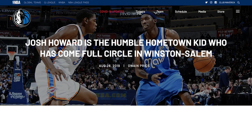 Spotlight — The Josh Howard Foundation