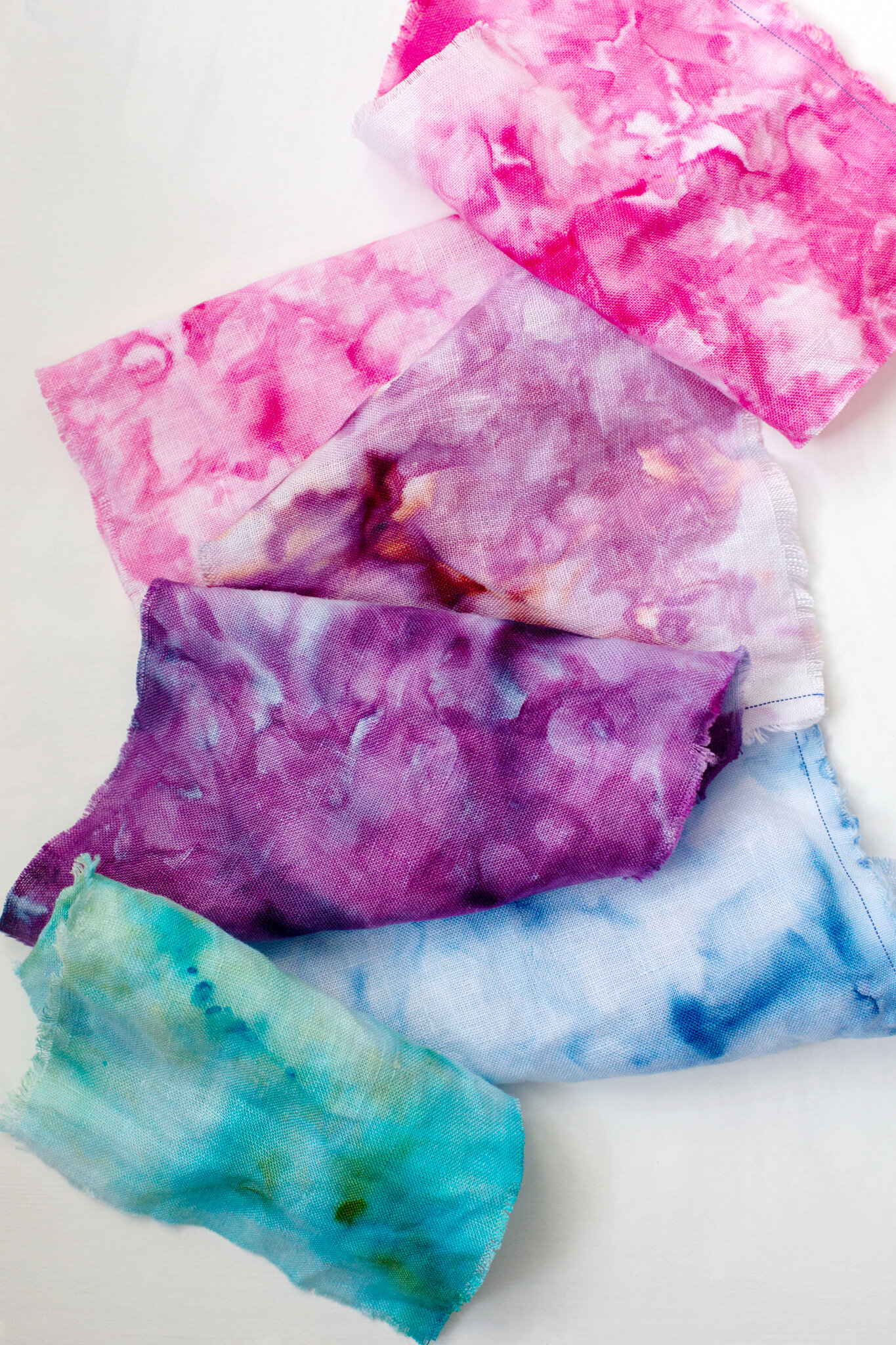 How to Ice Dye (with Color Swatches) — Blog — Design Confetti